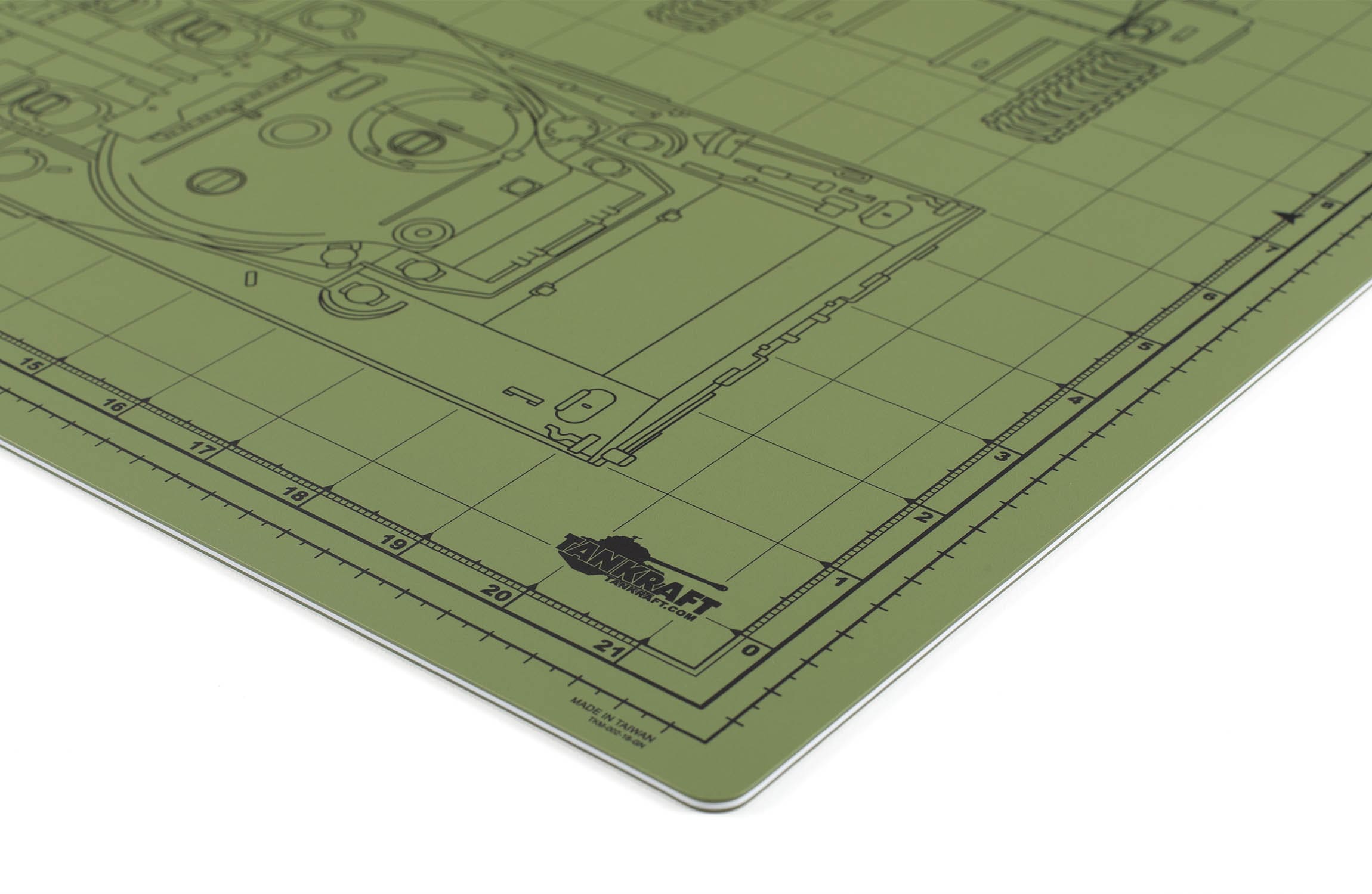 MODEL BUILDER'S SELF-HEALING CUTTING MAT SHERMAN TANK | TANKRAFT – Tankraft